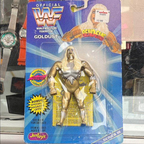 Toys | Wwf Goldust Bendems Action Figure 078 | Poshmark